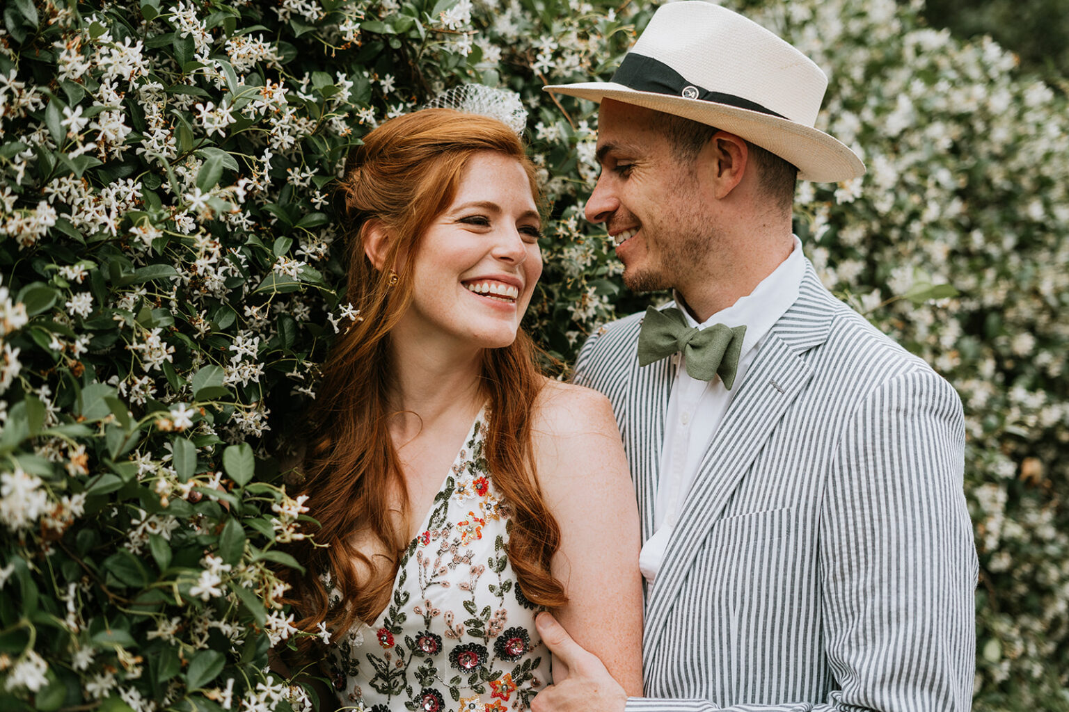 A Seersucker Romance: Lizzy and David's Floral Infused New Orleans ...